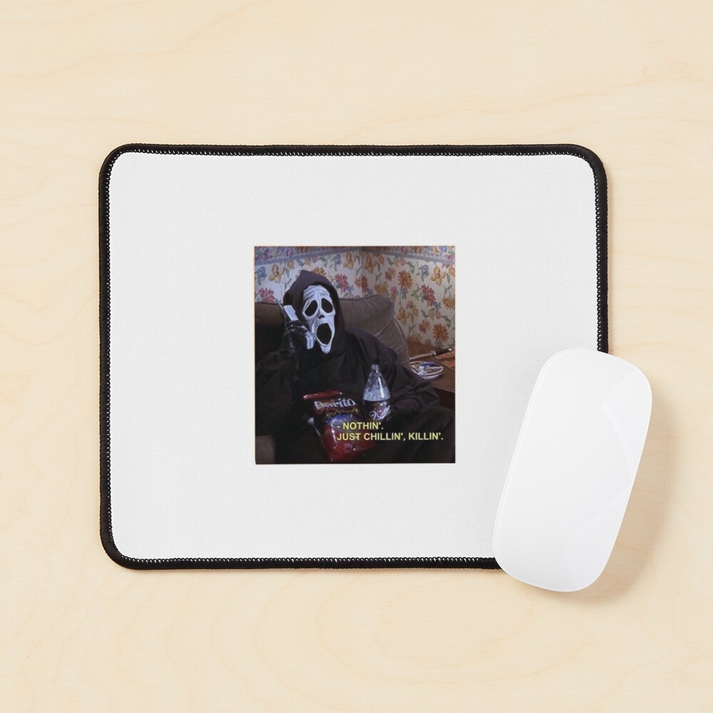 "Ghostface meme " Sticker for Sale by lydia perri | Redbubble