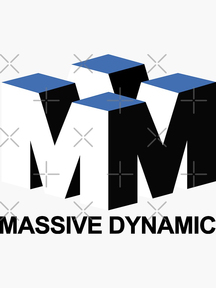 "Massive Dynamic" Sticker for Sale by McPod | Redbubble