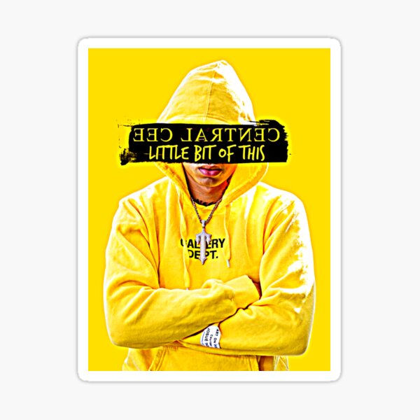 "Central cee " Sticker for Sale by Lzadbapi | Redbubble