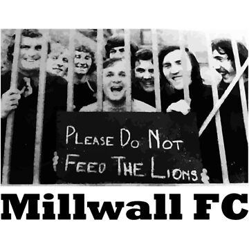 "Millwall FC Lions" Sticker for Sale by landmad | Redbubble