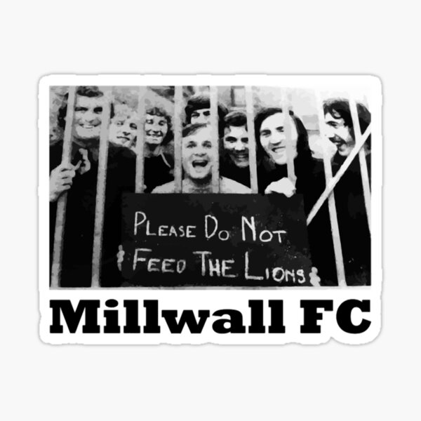 "Millwall FC Lions" Sticker for Sale by landmad | Redbubble