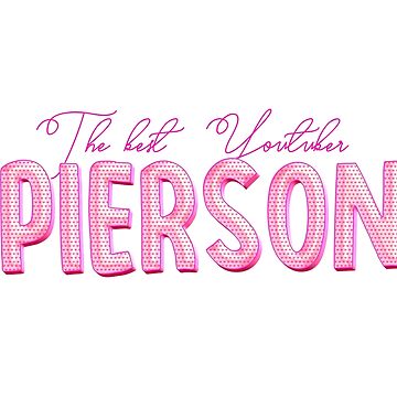 "Pierson Wodzynski" Sticker by Graficolandia | Redbubble