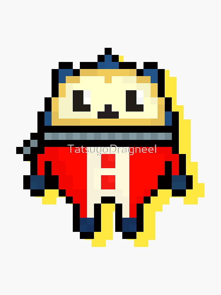 "Teddie (Shadow) - Pixel Art" Sticker for Sale by TatsuyoDragneel ...