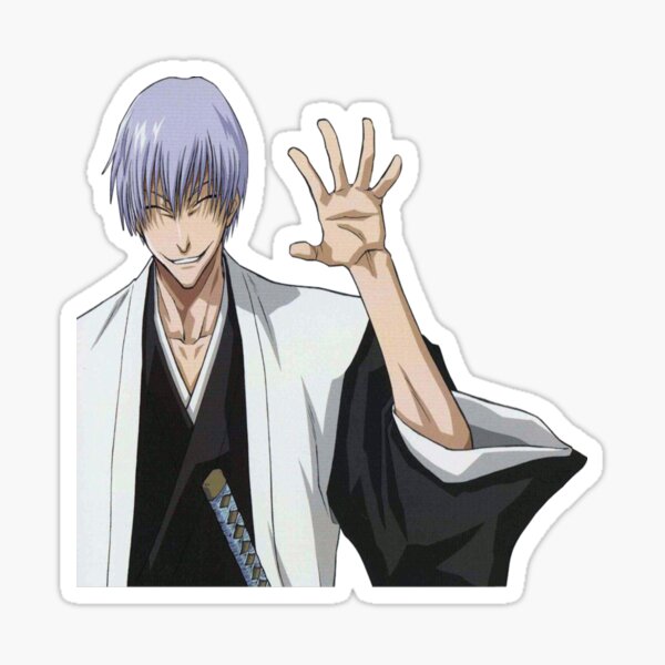 "Sosuke Aizen Bleach" Sticker for Sale by carolmlain | Redbubble