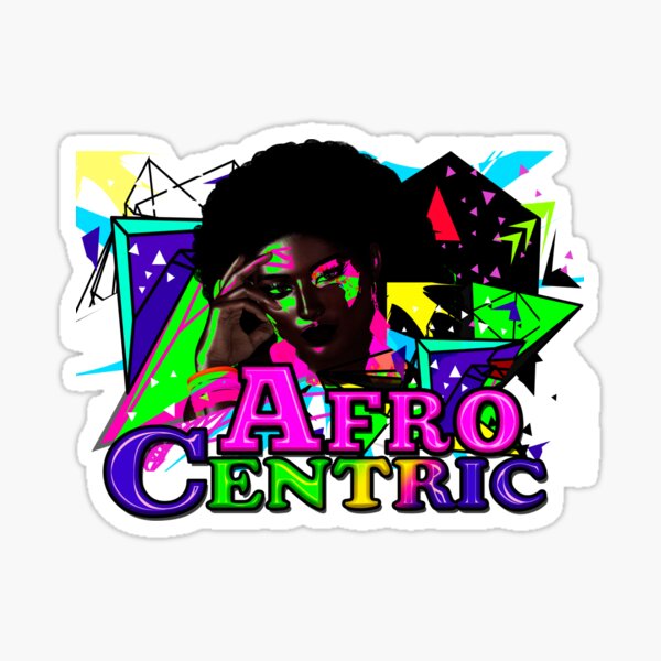 "Afrocentric Modern Art" Sticker by TK0920 | Redbubble