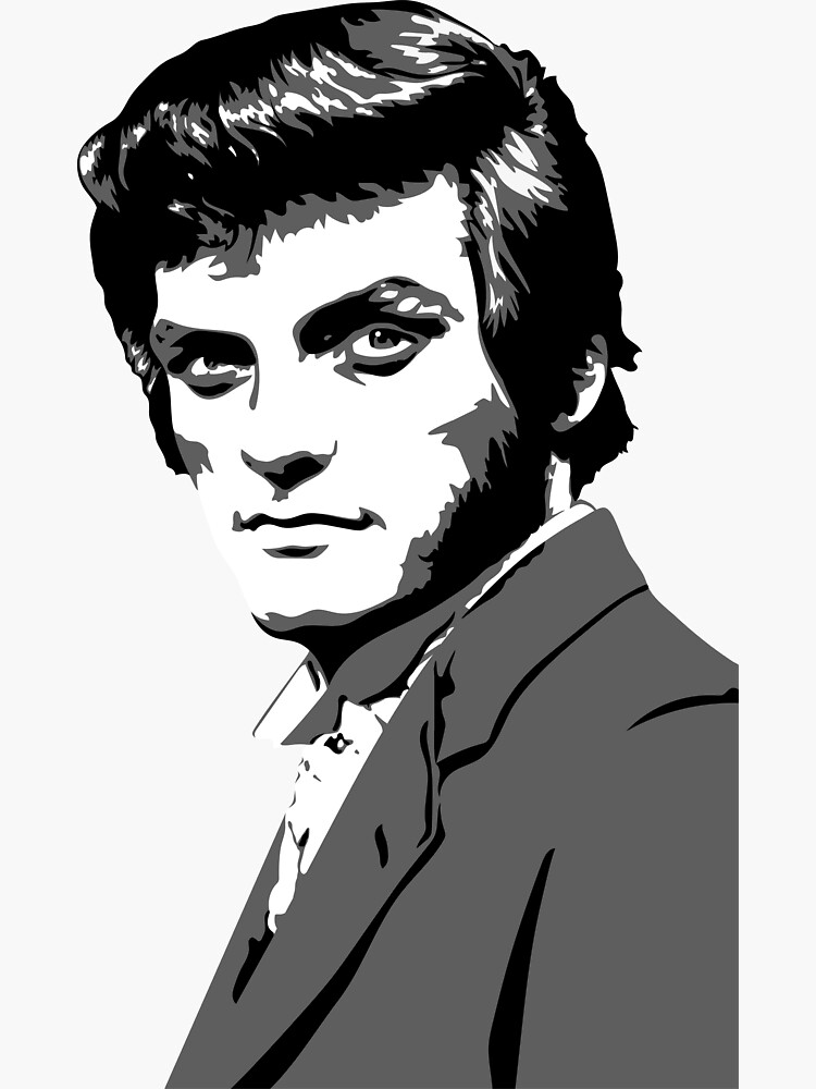 "Dark Shadows - Quentin Collins" Sticker for Sale by Lunettarose ...