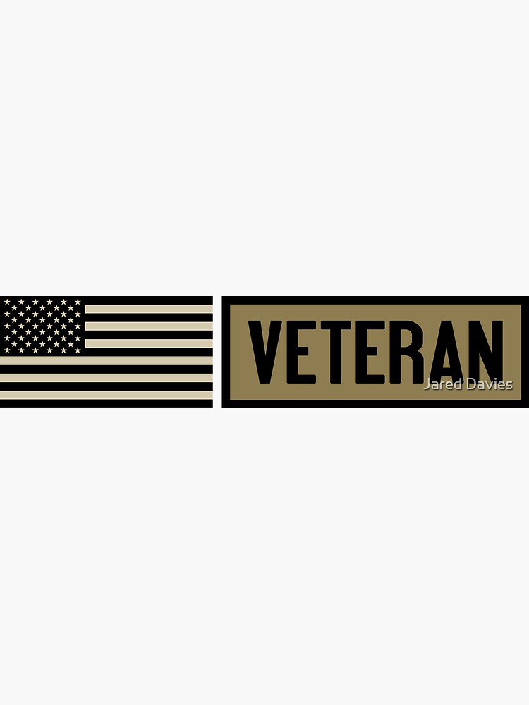 "Military: Veteran" Sticker for Sale by MilitaryCandA | Redbubble