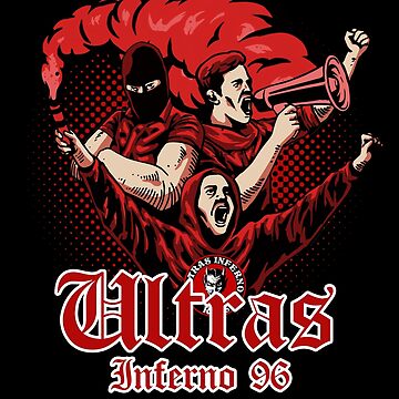 "Ultras Inferno 96" Sticker for Sale by Muss 86 | Redbubble