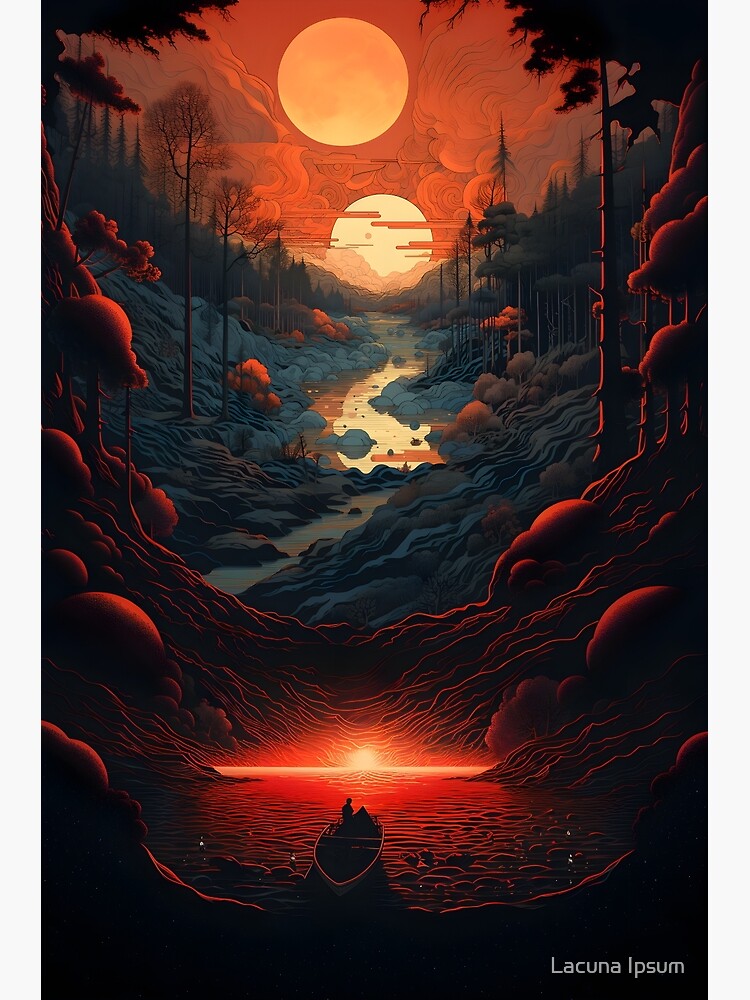 "July Poster Series 2" Poster for Sale by Lacuna Ipsum | Redbubble