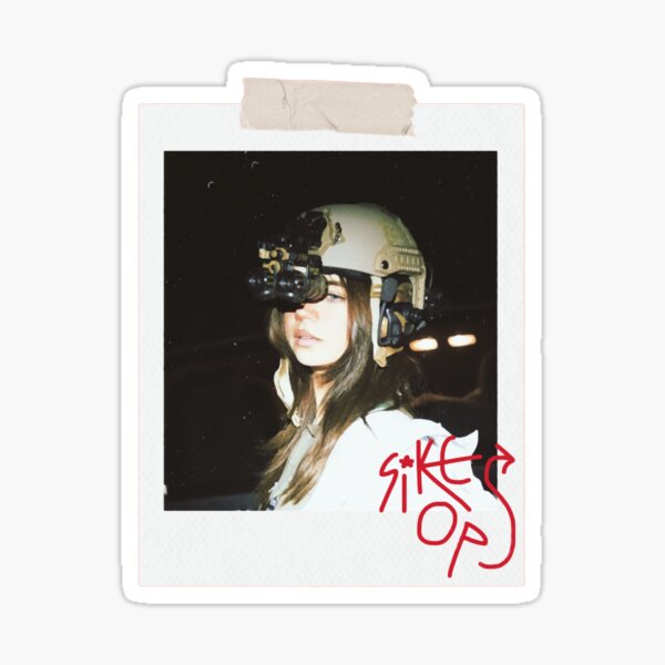 "Haley Lujan Sike Ops" Sticker for Sale by Thomaseber | Redbubble