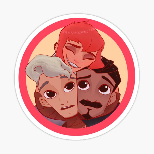 "Nimona " Sticker for Sale by Quma | Redbubble