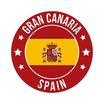 "Gran Canaria" Sticker for Sale by Jobar-tino | Redbubble