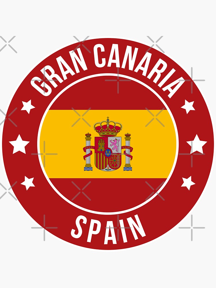 "Gran Canaria" Sticker for Sale by Jobar-tino | Redbubble