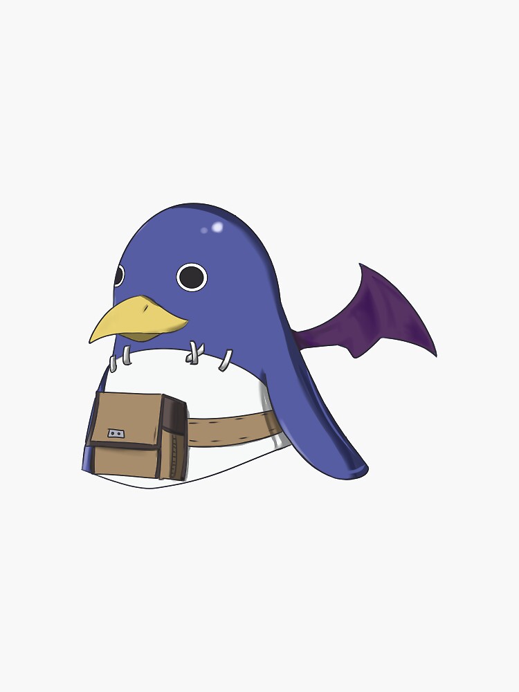 "Disgaea Prinny 01" Sticker for Sale by PuriHigure | Redbubble