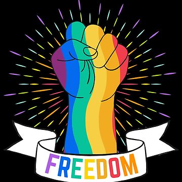 "Pride - Freedom" Sticker for Sale by FrescoDesign | Redbubble