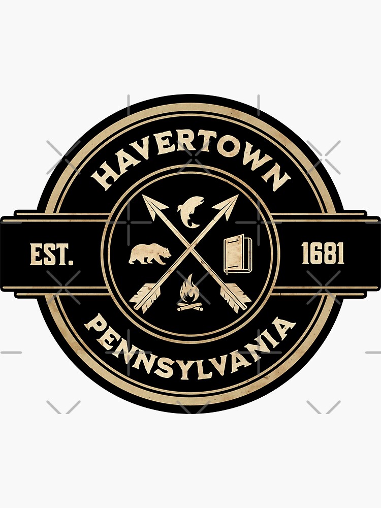 "Havertown PA Pennsylvania Philadelphia Suburb Delco" Sticker for Sale ...