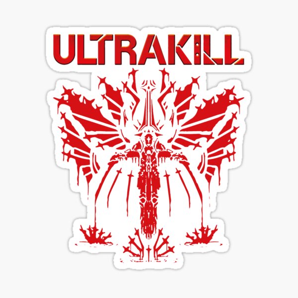 "Ultrakill First Person Shooter " Sticker for Sale by FarahMoore ...
