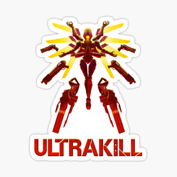 "ultrakill" Sticker for Sale by EgbertLeblanc | Redbubble