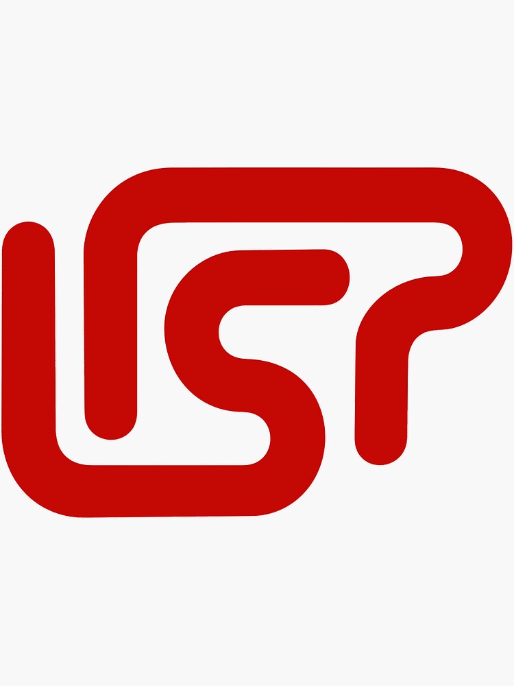 "LISP logo" Sticker for Sale by burton-nash | Redbubble