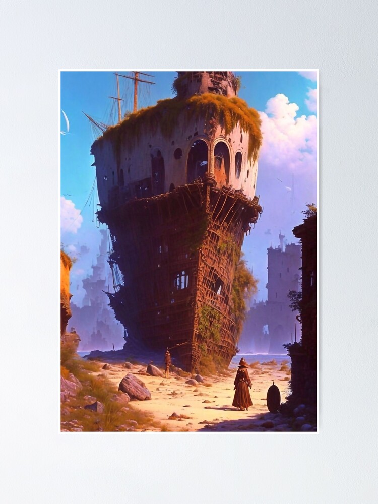 "Shipwreck" Poster for Sale by M-Y-A-R-T- | Redbubble