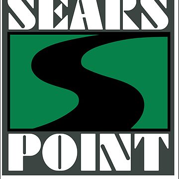 "Vintage Sears Point International Raceway logo" Sticker for Sale by ...