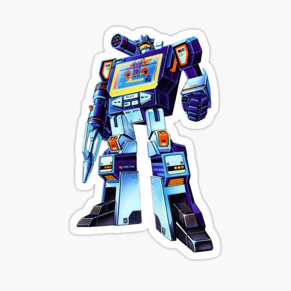 "Generation 1 Soundwave" Sticker for Sale by lock-it-down | Redbubble