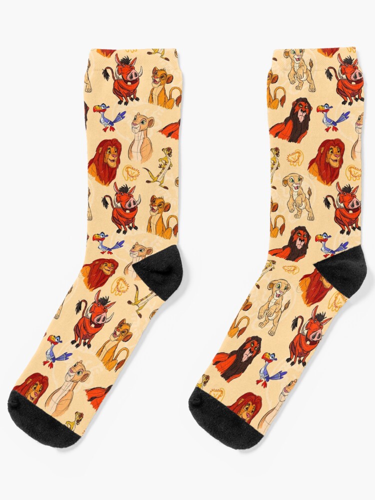 "Lion Friends" Socks for Sale by Rainbows Galore | Redbubble