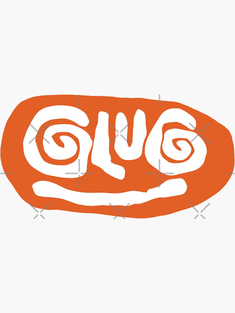"Glug" Sticker for Sale by Dinneendraws | Redbubble