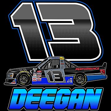 "Hailie Deegan #13 Nascar Truck " Sticker for Sale by gplegend | Redbubble