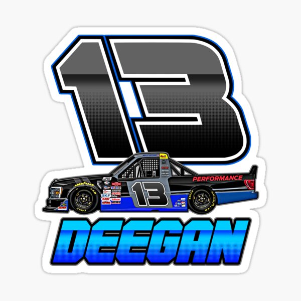 "Hailie Deegan #13 Nascar Truck " Sticker for Sale by gplegend | Redbubble