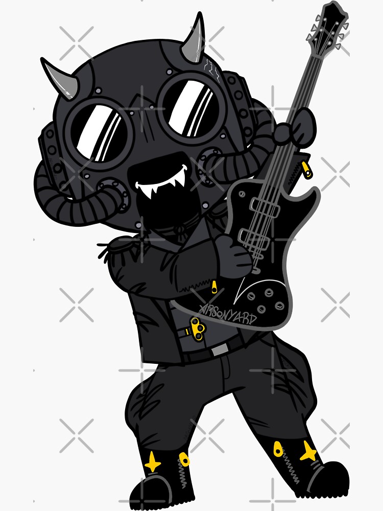 "Phantom Ghoul V02, Nameless Ghoul, GHOST rock metal band" Sticker by ...