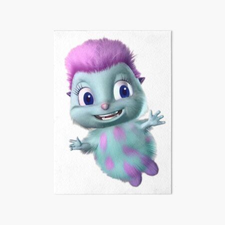 "Bibble Barbie Sticker" Art Board Print for Sale by Avaloncu | Redbubble