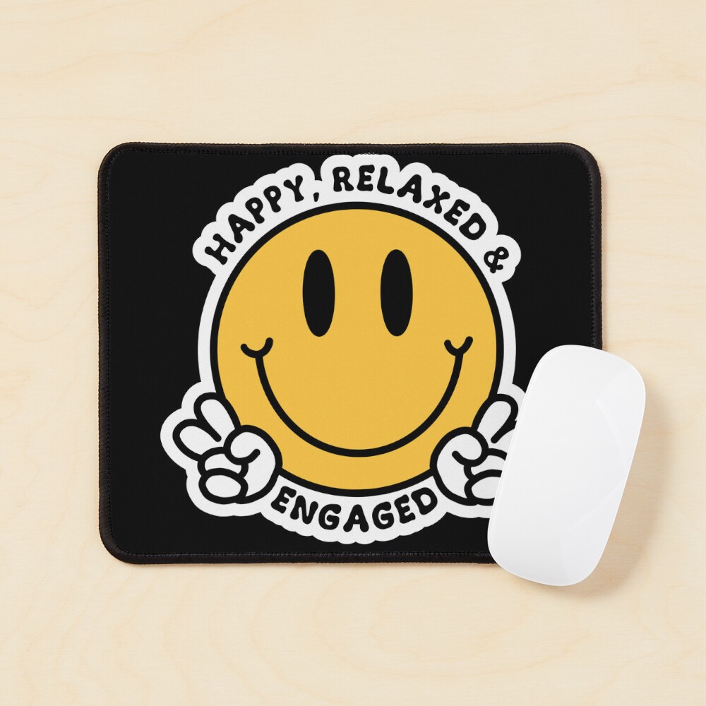 "ABA - Happy, Relaxed & Engaged" Sticker for Sale by savsaid | Redbubble