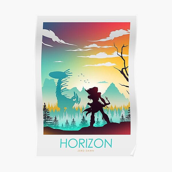 "Video game Horizon Classic Poster" Poster for Sale by inezcarmick ...