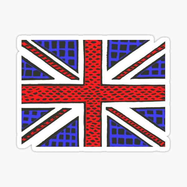 "Traditional Union Jack" Sticker for Sale by akspaethart | Redbubble