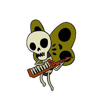"Adventure Time butterfly " Sticker for Sale by SaturnzBars | Redbubble