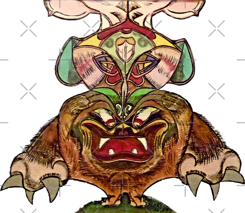 "Boogerman Monster" by Snowballs | Redbubble