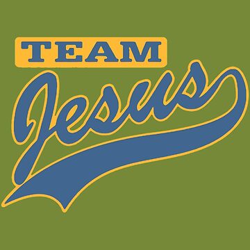 "Christian Team Jesus " Sticker for Sale by uuzudoplg42 | Redbubble