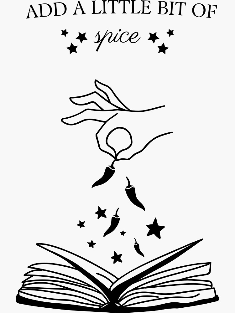 "Add a little bit of spice" Sticker for Sale by Naffynator | Redbubble