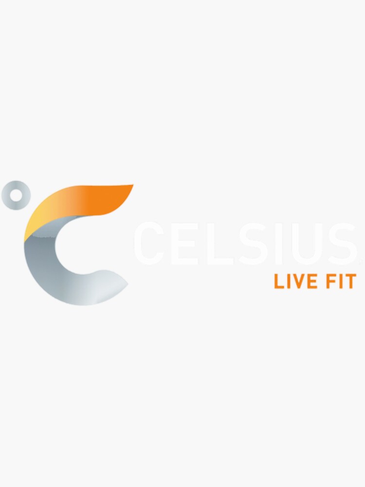 "celsius Life fit logo" Sticker for Sale by DianRossi | Redbubble