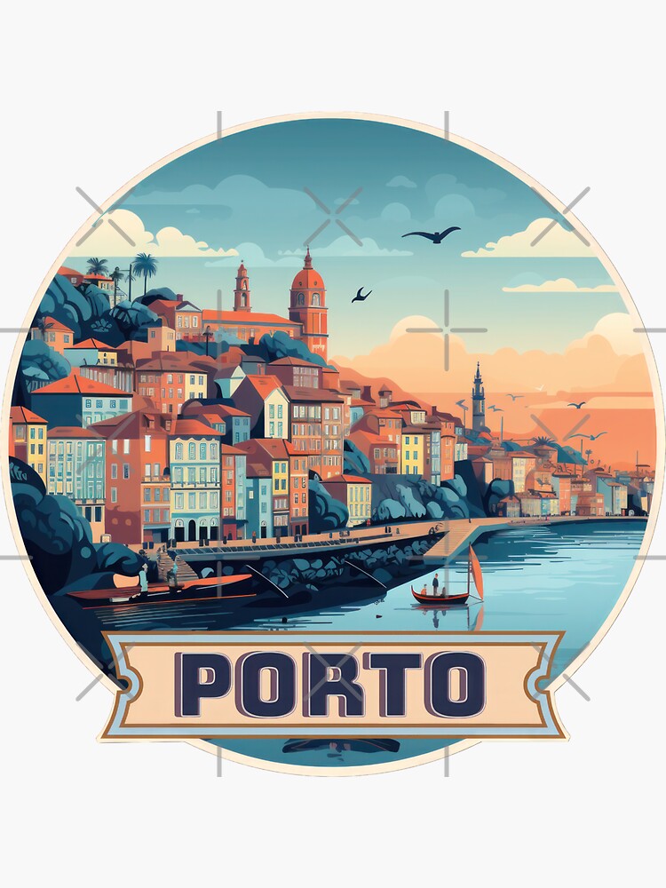 "Porto Portugal" Sticker for Sale by duke818 | Redbubble