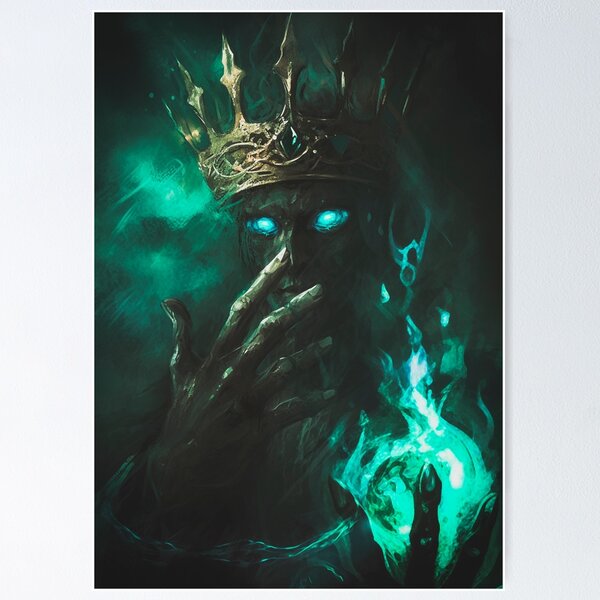 "Lich King" Poster for Sale by AndrejZT | Redbubble