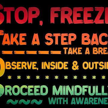 "Wise Mind. DBT Skill. STOP technique. Stay in Control. Take a break ...