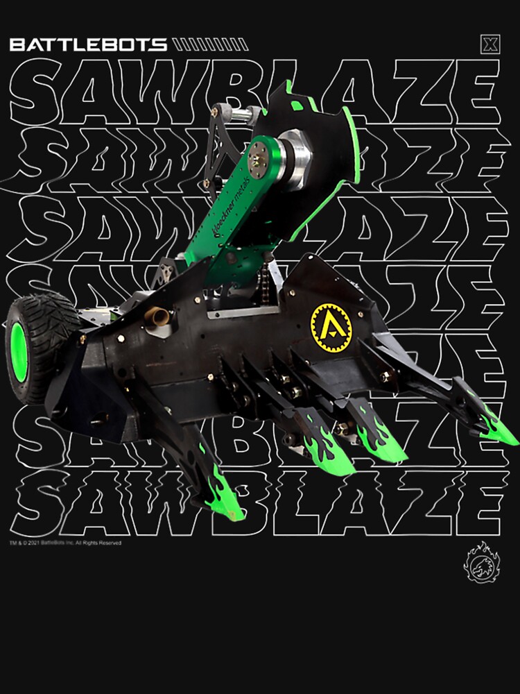 "BattleBots SawBlaze" Essential T-Shirt for Sale by PorterBeaudouin | Redbubble