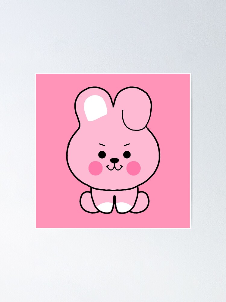 "BT21 Cooky" Poster for Sale by Color-Toonix | Redbubble