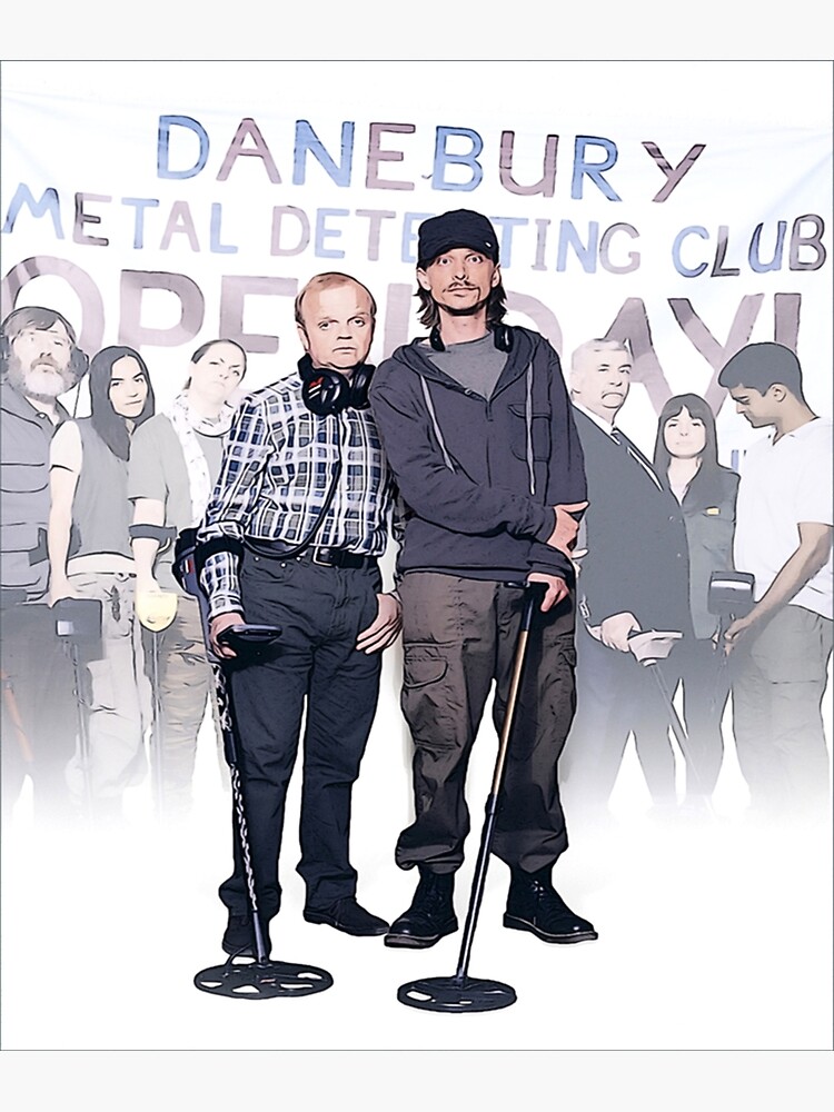 "Detectorists British Tv series comedy digital artwork gift present ...