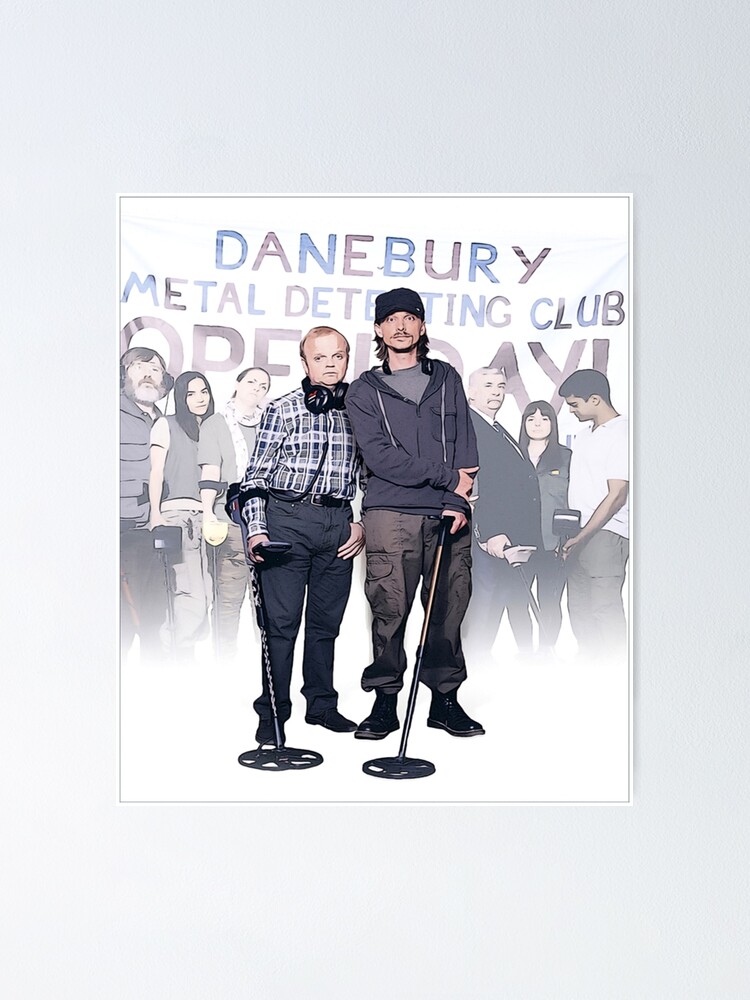 "Detectorists British Tv series comedy digital artwork gift present ...