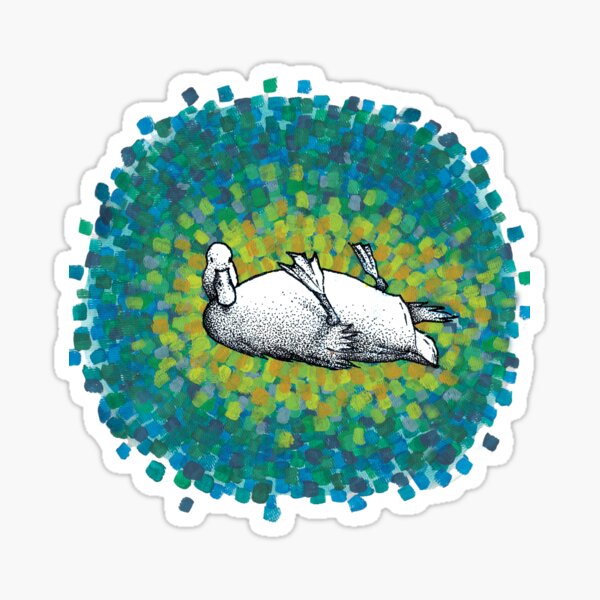 "Funny Ducky" Stickerundefined by archidetti | Redbubble