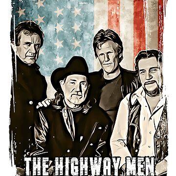"Flag The highwaymen band 35 years anniversary gift for fans and lovers ...