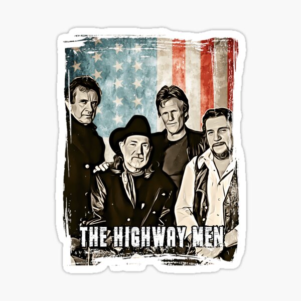 "Flag The highwaymen band 35 years anniversary gift for fans and lovers ...